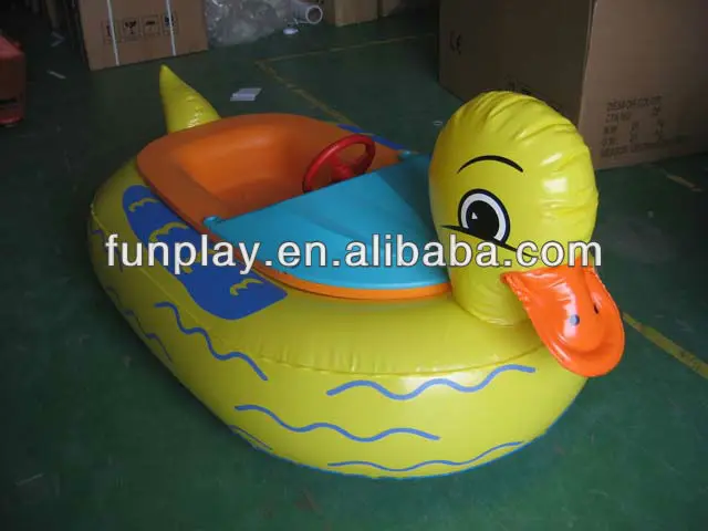 Kids Electric Motor Boat Battery Inflatable Bumper Boat