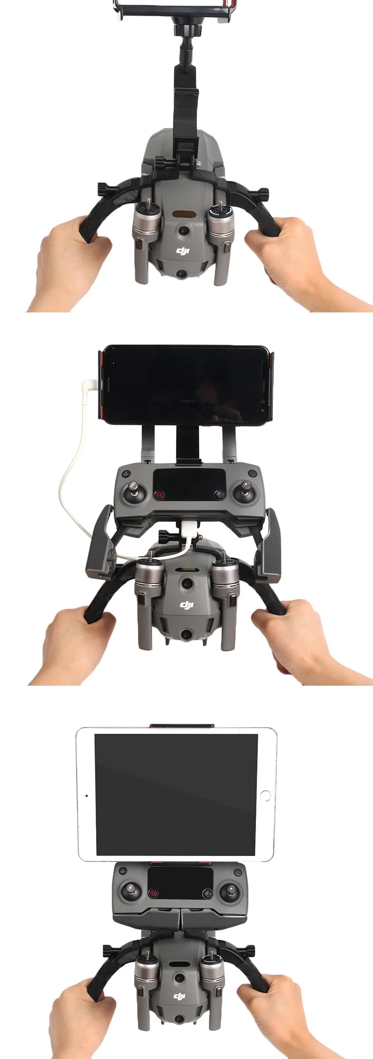 3d Printed Handheld Gimbal Kit Stabilizers With Smartphone Tablet ...