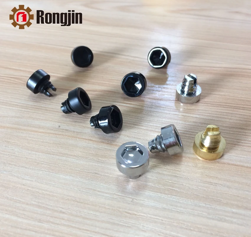 Hot Sale Gold Black Chrome Plastic Wheel Rivets Zsd09 - Buy Plastic ...
