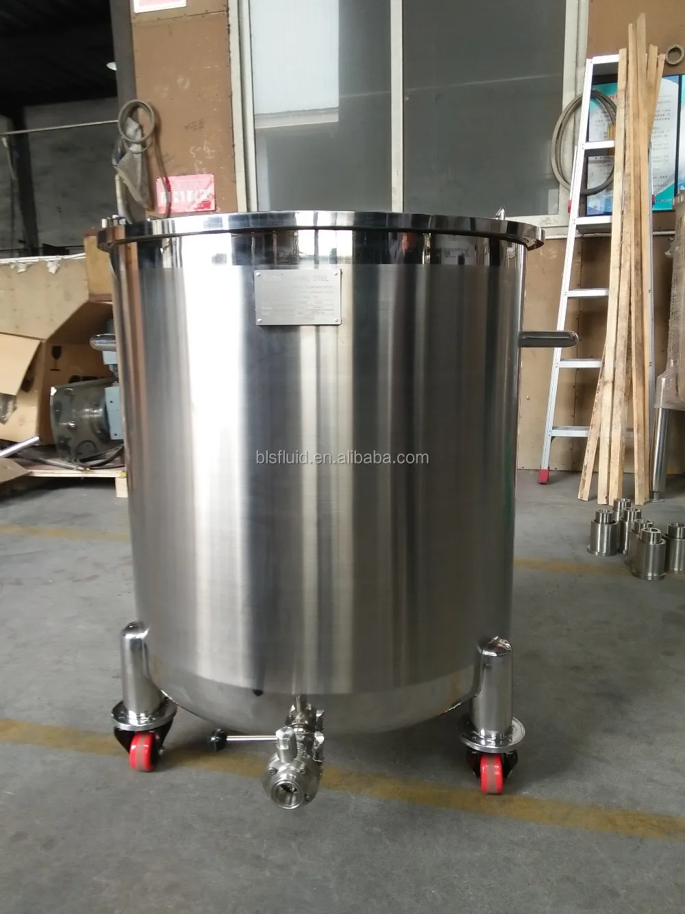 With Certification Liquid Single Layer Container Storage Tank Factory ...