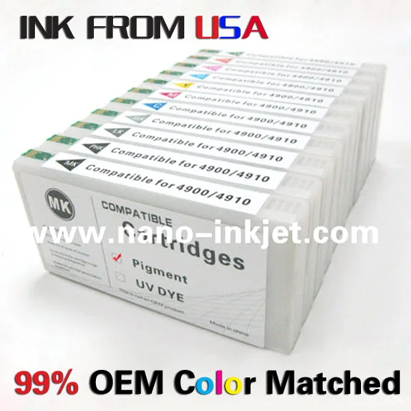 Ink Cartridges Compatible For Epson Stylus Pro 4900/4910 Printer - Buy ...