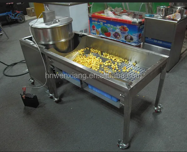New Arrival Automatic Air Kettle Corn Making Machines Commercial ...