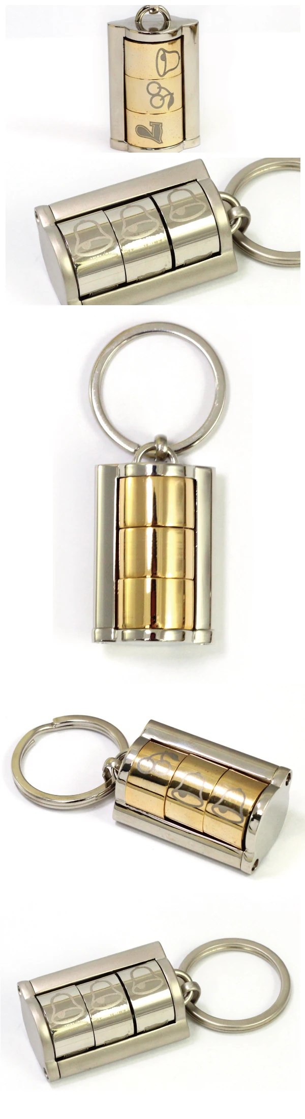 Premium Slot Machine Movable Keychain For Gift - Buy Movable Keychain ...