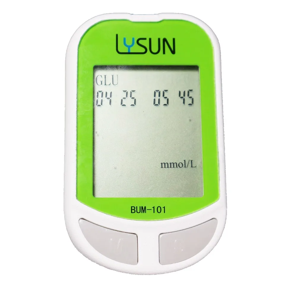 Disposable One Step Diabetes Blood Glucose Meter Quick Check Blood ...