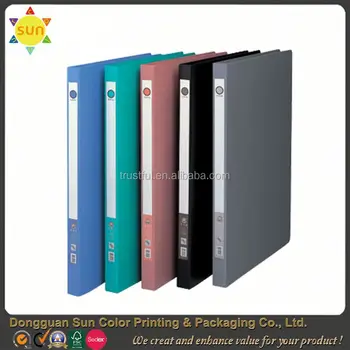 2 Hole Ring Binder File Folder A4/a4 Hard Cover File Folder/plastic ...