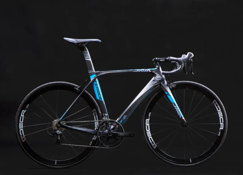 Ultra-light Carbon Fiber Road Bike 700 C Racing Bicycle Double V Brake ...