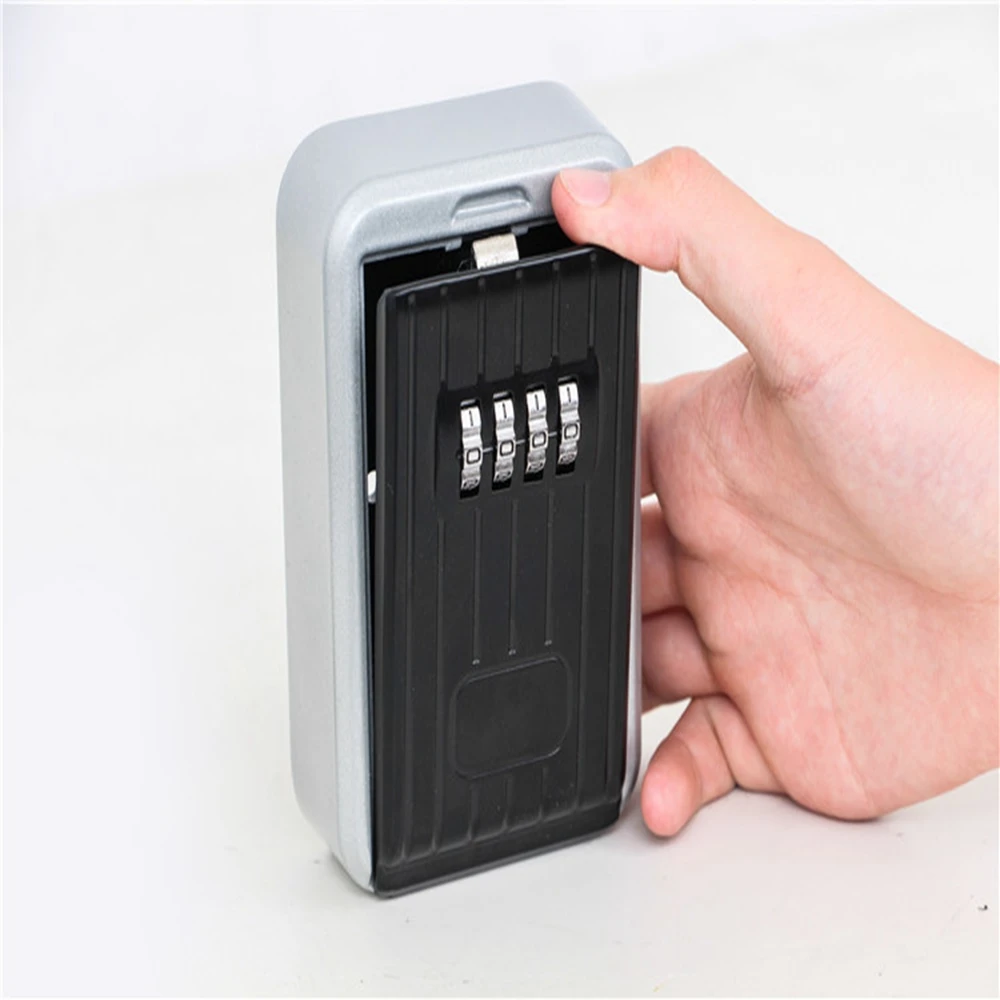Yh1092 Outdoor Wall Mounted Lock Box Digital Car Key Safe Box - Buy ...
