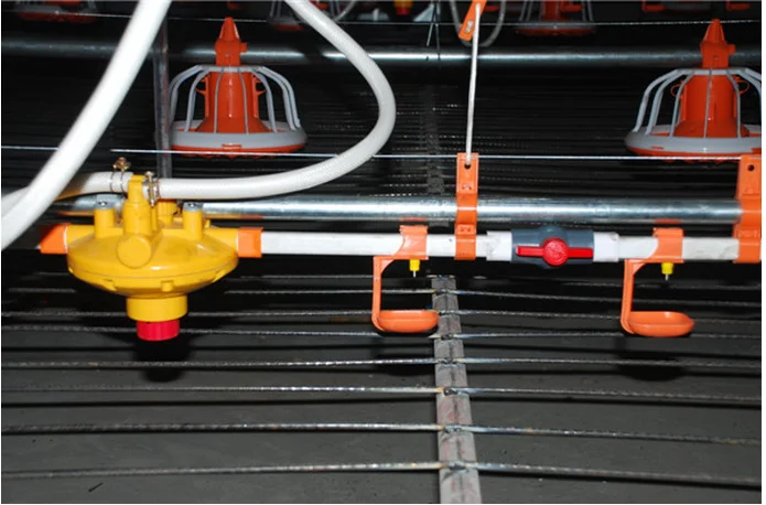 Chicken Layer Cage Pressure Reducing Regulator Valve Water Tank Poultry ...