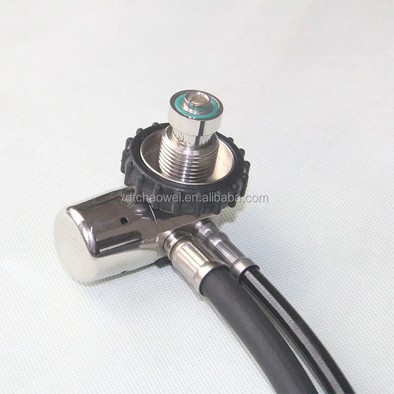 High Pressure Stainless Steel Reducing SCBA Regulator with Gauge