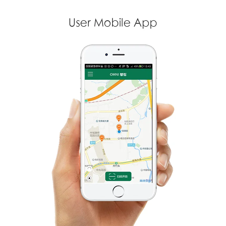 lora iot bluetooth bike lock featuring bike sharing system software and ...