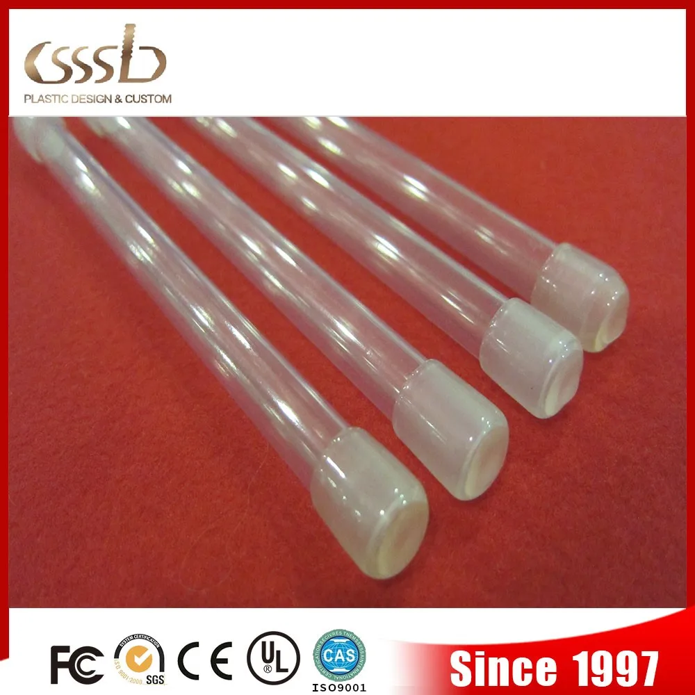 Pp Transparent Empty Plastic Tube For Gifts Packing Plastic Tube,Clear ...
