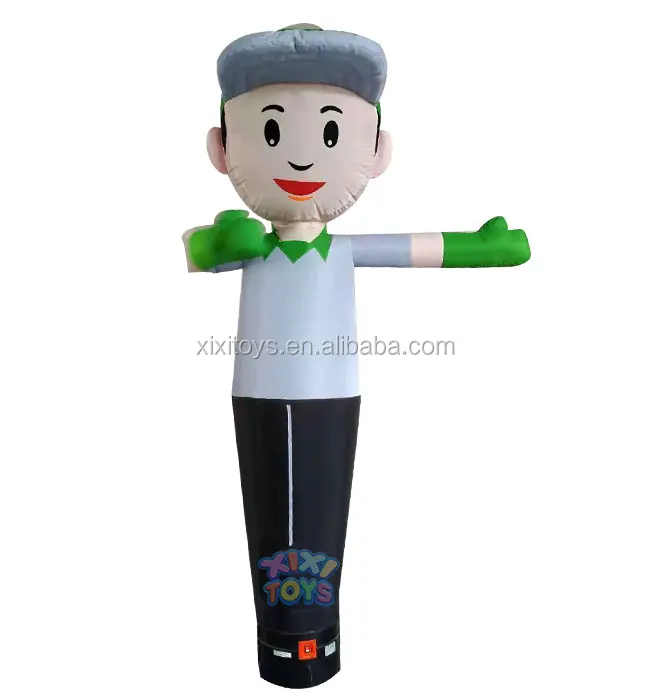 3m Waving Hands Inflatable Skyman for Advertising