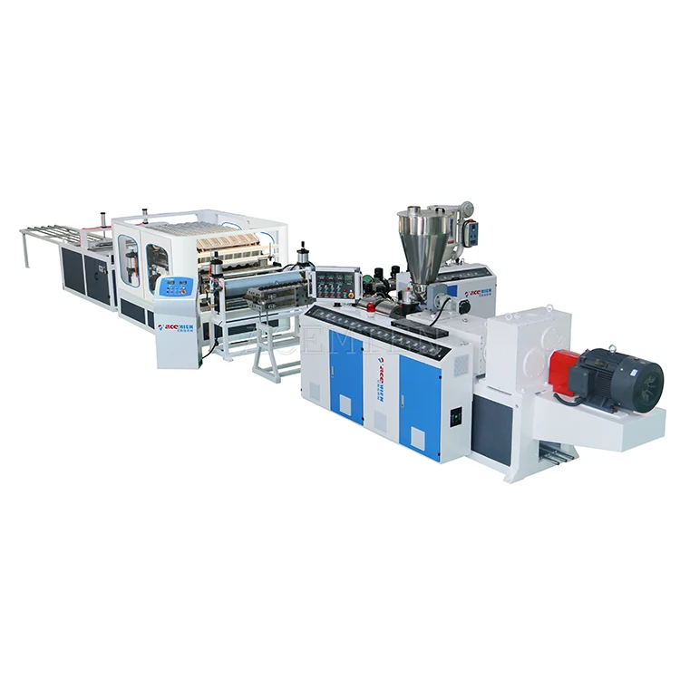 Pvc+asa Plastic Glazed Roof Tile Production Line / Recycled Plastic ...