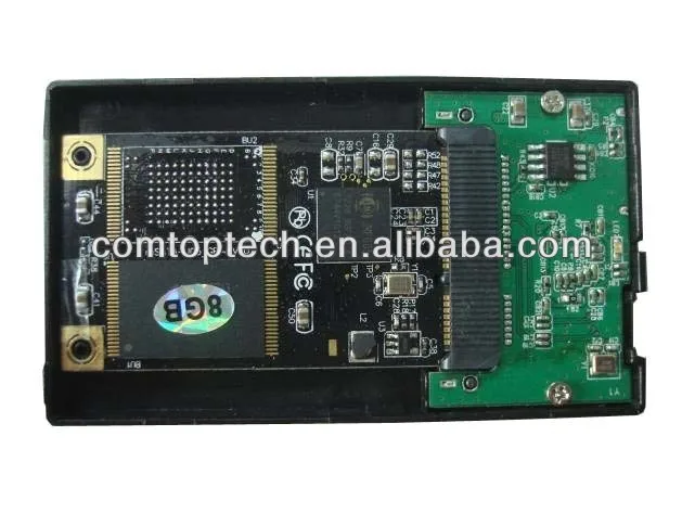 Portable 1.8 Zif Hdd Ssd 1.8 Inch Micro Sata Usb Ssd Case/enclosure ...