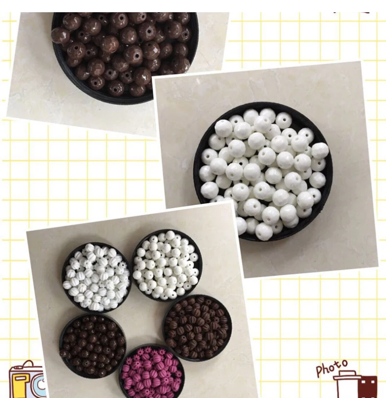 25 Round Hexagonal Germanium Stone Bright Tomaline Button Ceramic Sheet ...