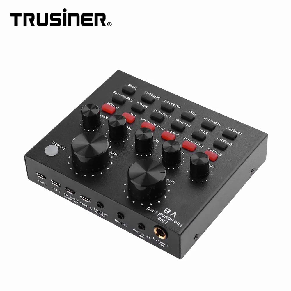 Custom The Live Sound Card V8 Products from Shenzhen Fangwu E-Commerce ...