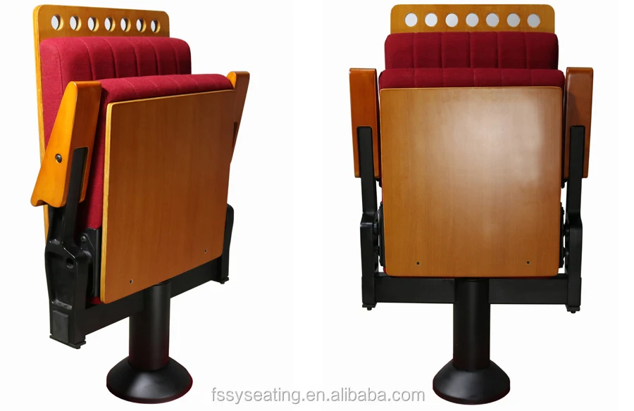 Chairs Auditorium Wooden Panel Conference Room Theater Chair - Buy ...