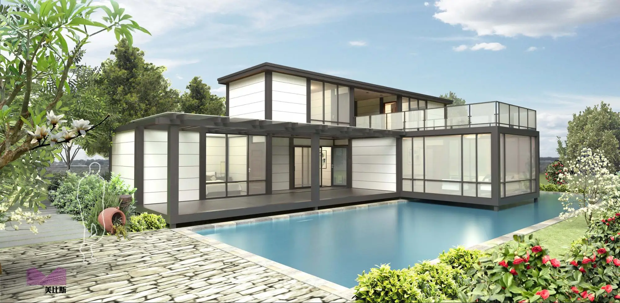 Prefab Container Mobile Homes House in Thailand