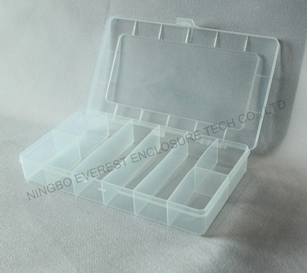 Multi-function 8-compartment Clear Plastic Storage Box For Small ...