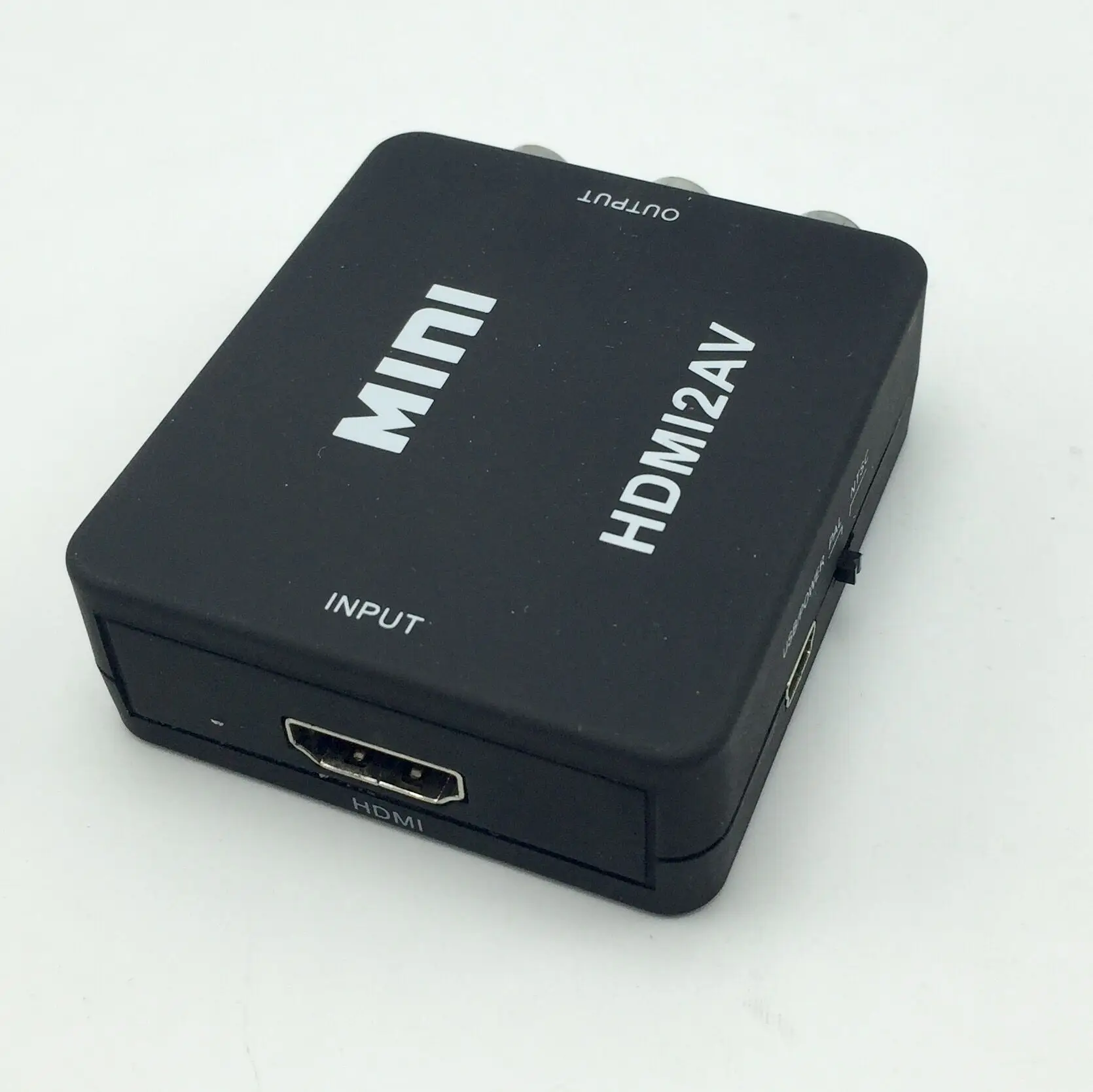 Hdmi2av Mini Hd To Av Converter,Hd Video Audio Converter Adapter Box To ...