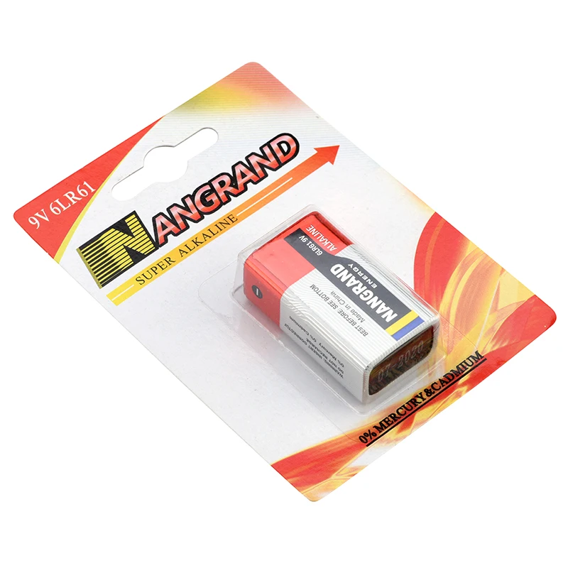 Customized High Energy 6lr61 Aaa Aa 9v Dry Cell Battery - Buy 9v Dry ...