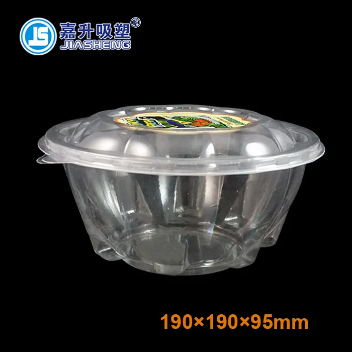 Round Plastic Blister Lettuce Vegetable Clamshell Packaging - Buy ...
