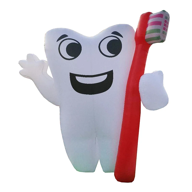 Custom Giant Tooth Inflatable Helium Balloon For Dentist Advertising ...