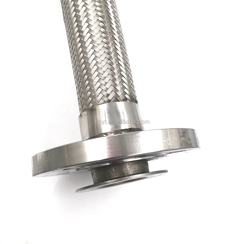 Dn80 Flange Joint Braided Connected Stainless Steel Metal Wire Net ...