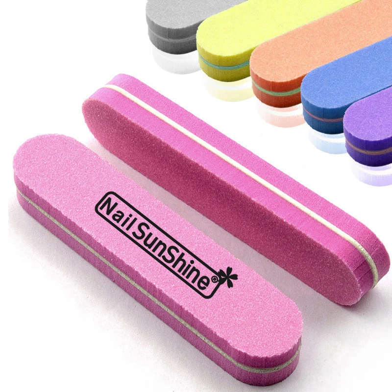 Color Mini Sponge Nail File For Professional Nail Polishing Tools Nail ...