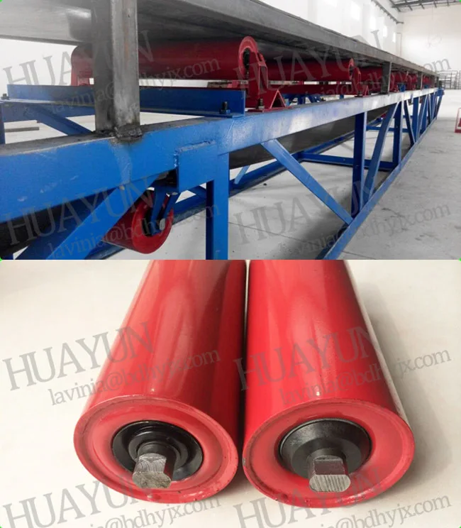152mm Dia CEMA Conveyor Return Idlers Rollers for Belt Parts