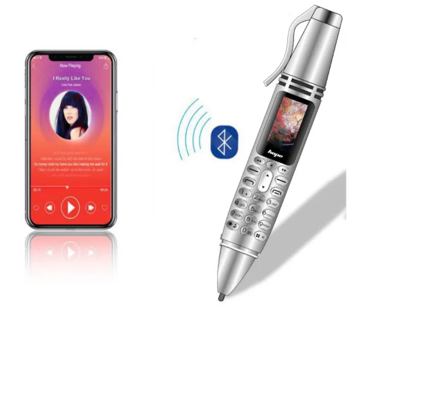 Hot Pen Mini Mobile Phone Dual Sim Card Dialer Cellphone With ...
