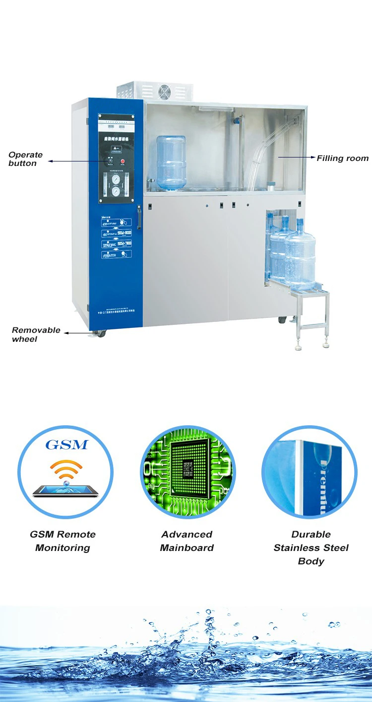 Commercial Water Vending Machines - Purified & Self-service