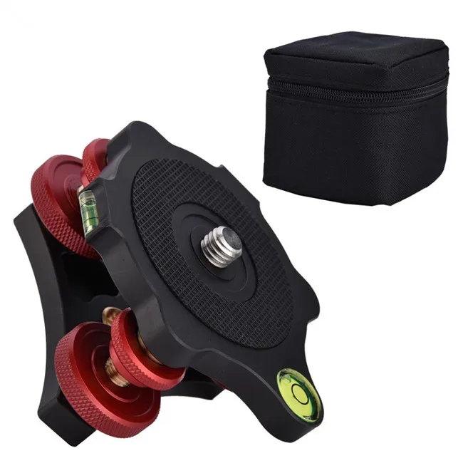 Lp-64 Precision Leveling Base Tripod Head Plate With 3/8" Mounting ...