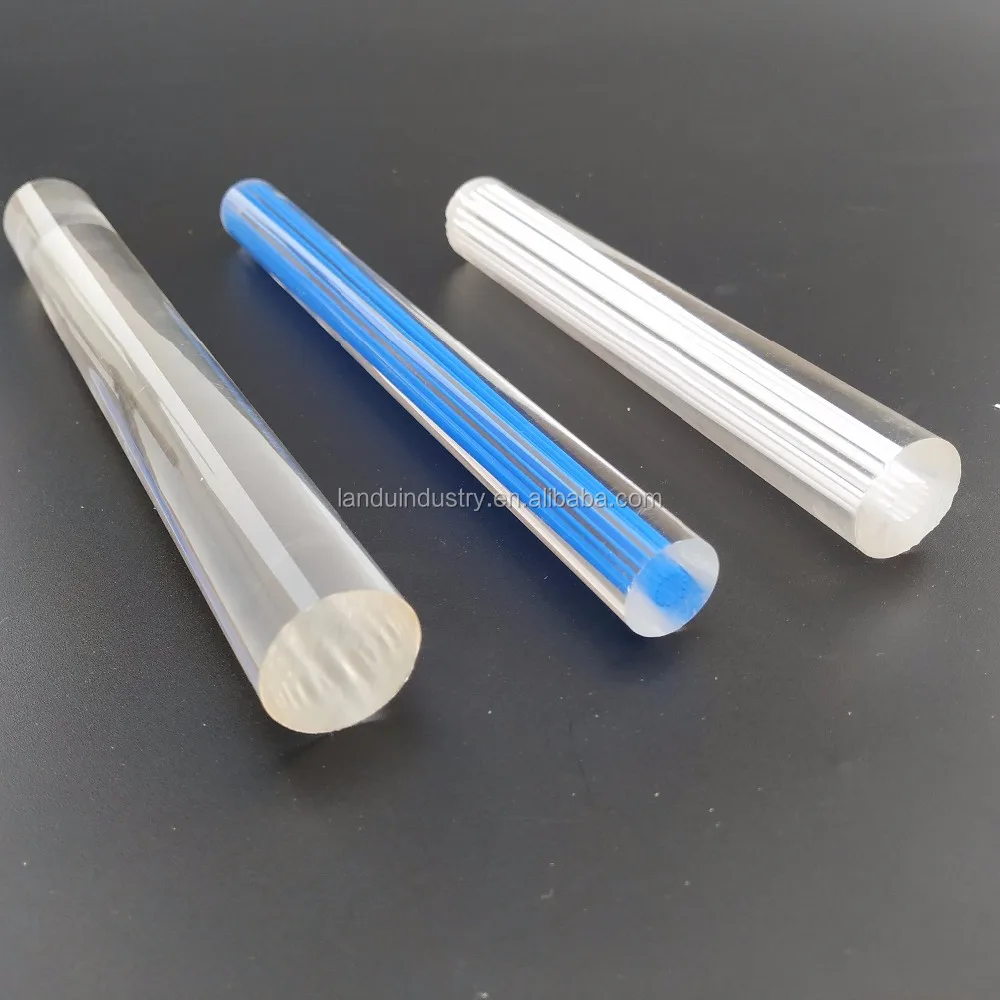 Landu Extruded Customized Acrylic Rod Acrylic Pole Acrylic Bar - Buy ...