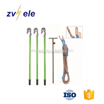 Portable Earthing Devices / Earth Set / Earthing Wire 10kv 33kv ...