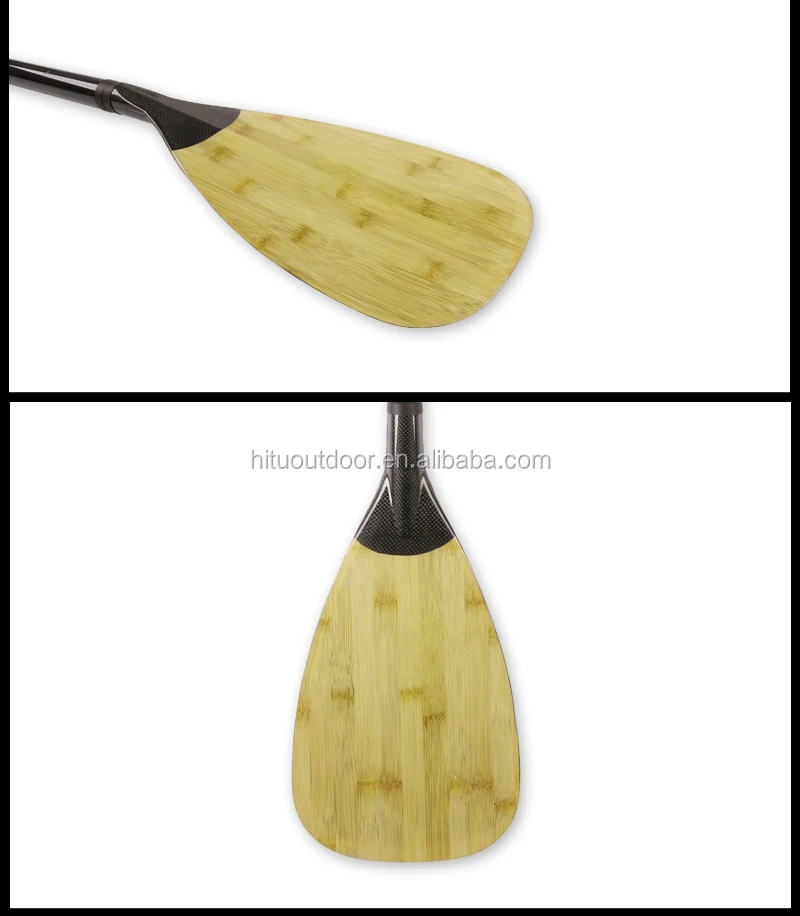 Epoxy Paddle Board Bamboo Sup Stand Up Paddle Board Paddle Carbon For ...