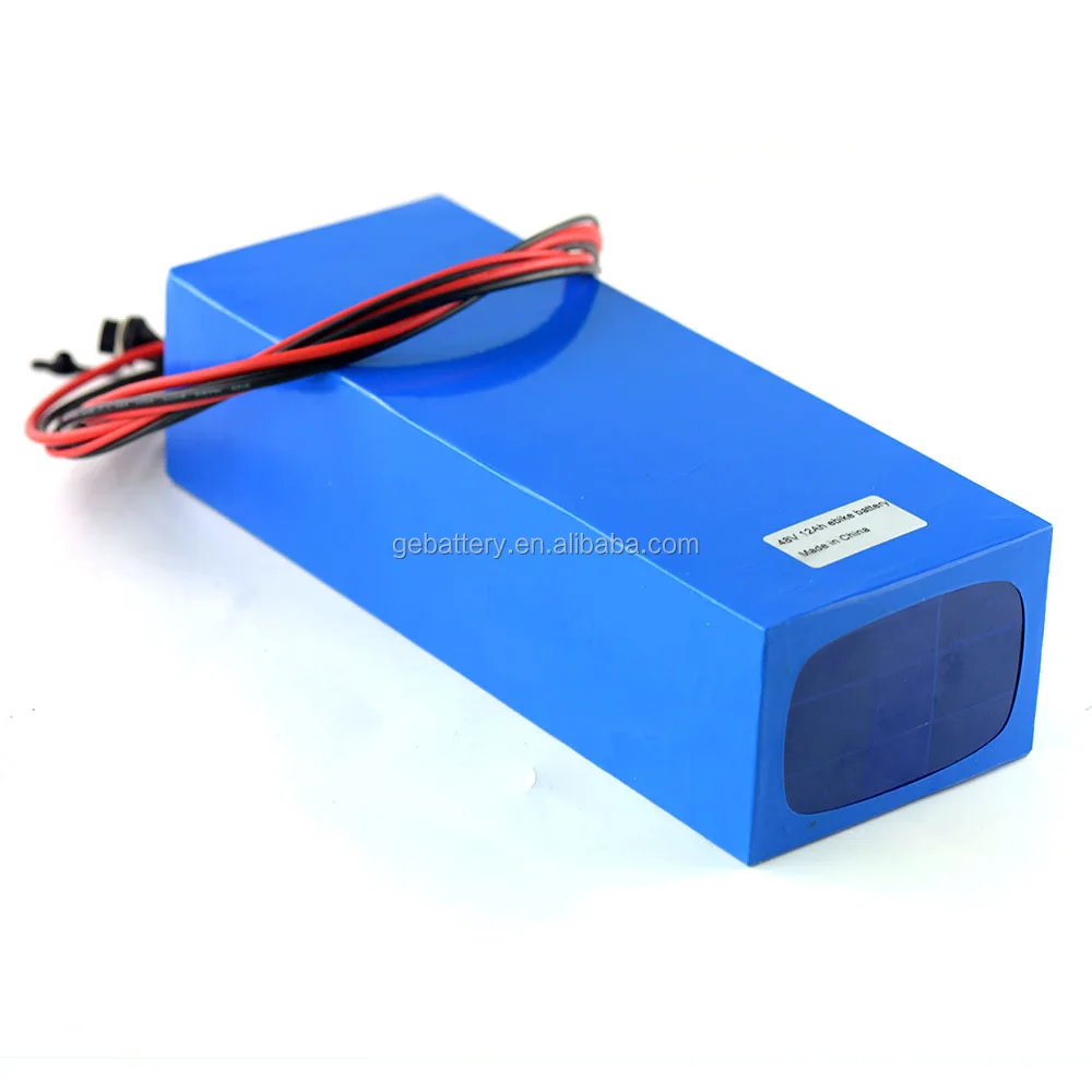 48v 12ah Pvc-packaged Li-ion Ebike Battery Pack - Buy 48v 12ah Battery ...