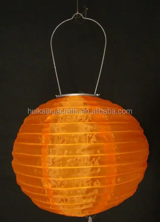 Cheap Led Rechargeable Lampion Fabric Chinese Nylon Solar Lanterns ...