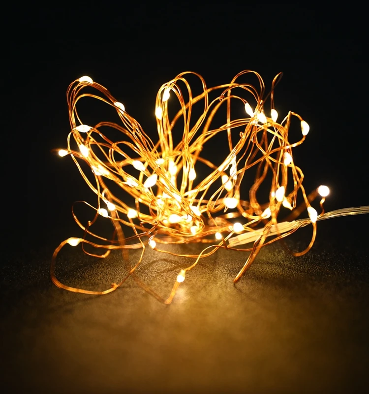 2m 20 Led 2aa Battery Operated Fairy String Lights For Christmas ...