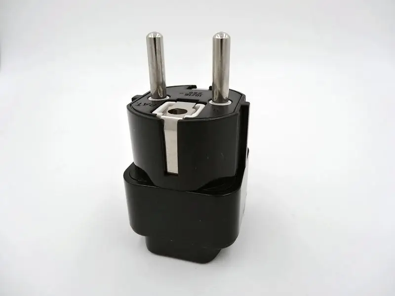 Plug Adapter Type G 2 Pin Round Pin European Plug Vde Plug - Buy Plug ...