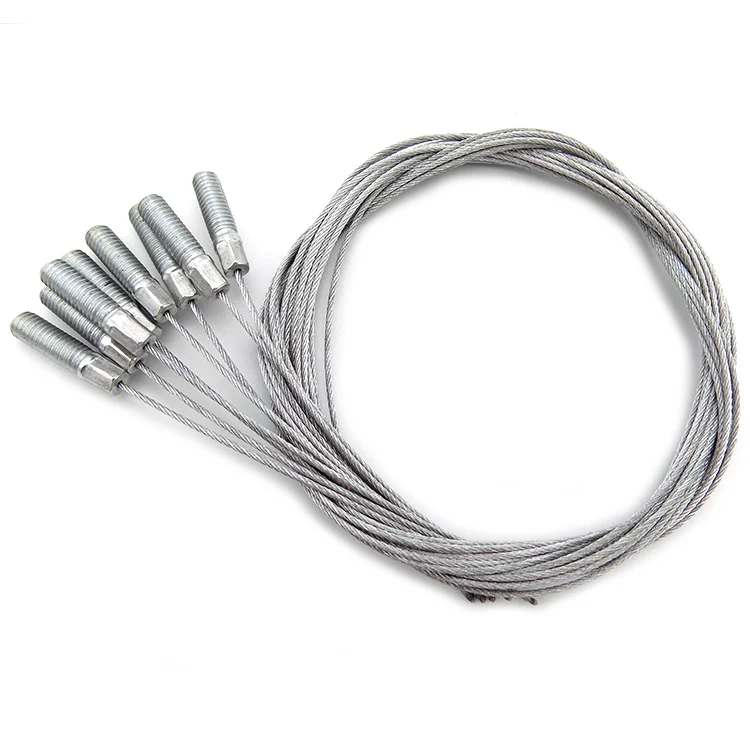 Construction Industrial Use M6 Thread Studs Galvanized Steel Wire Rope ...