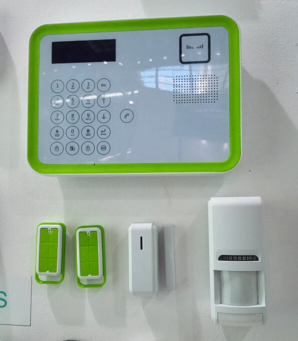 433mhz Easy Operation Touch Screen Gsm&pstn Alarm Panel With App ...