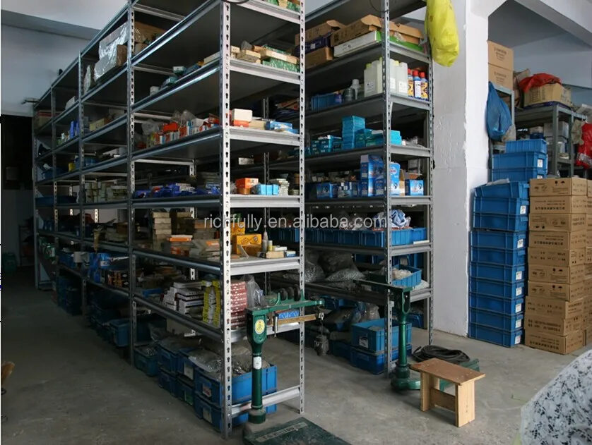 Low Price Easy Diy Light Storage Rack Slotted Angle Iron Rack With Mdf ...