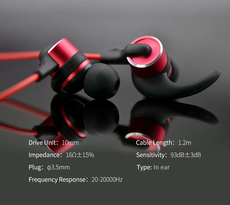 Made In China Wired Metal In Ear Earbuds Earphones Noise Isolating 3 ...