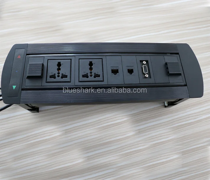 Multiple Function Universal Electrical Plug Socket For Meeting Table ...