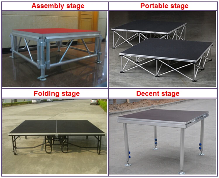 New Retractable Stage Platform Mobile Concert Stage - Buy Stage ...