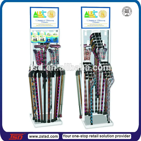 Walking Stick Display Racks - Durable & Stylish Solutions