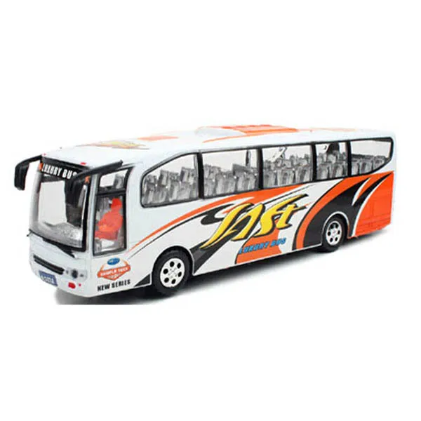 1:32 Double-decker Bus Model Skala Model Mainan Bus Bus Mainan Untuk ...