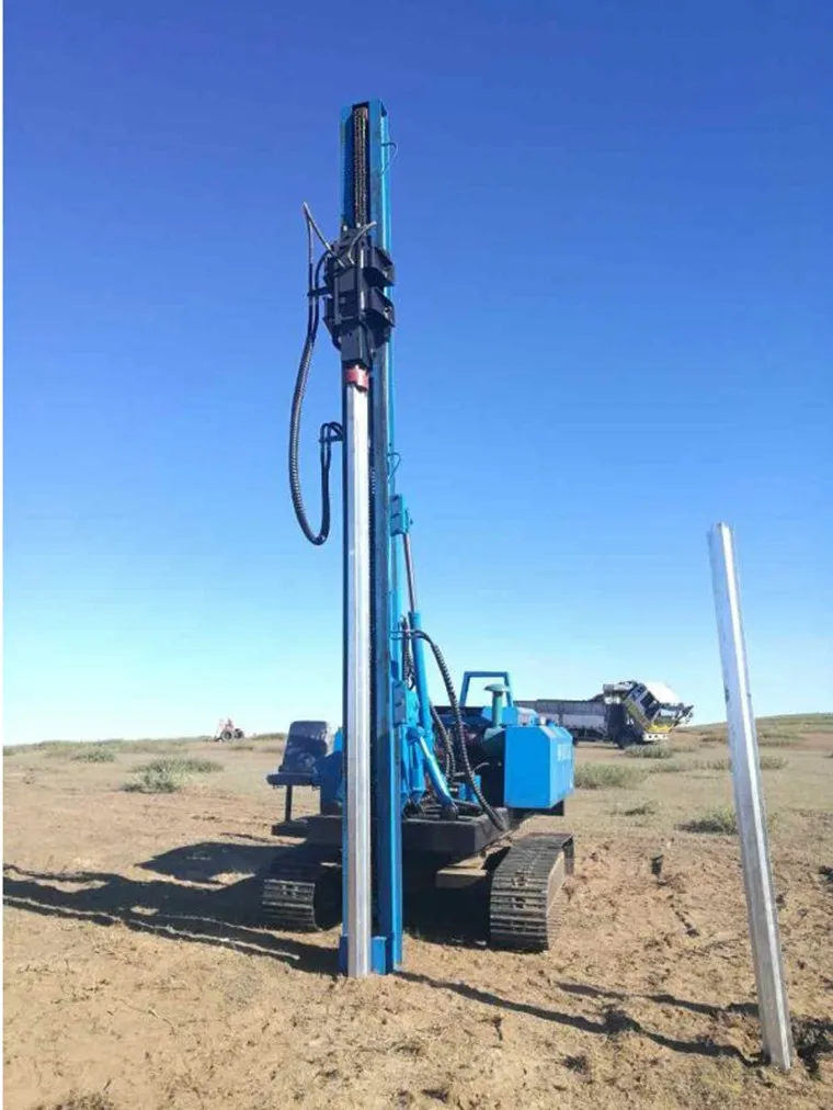 6M Hydraulic Pile Driver - High Efficiency & Certifications