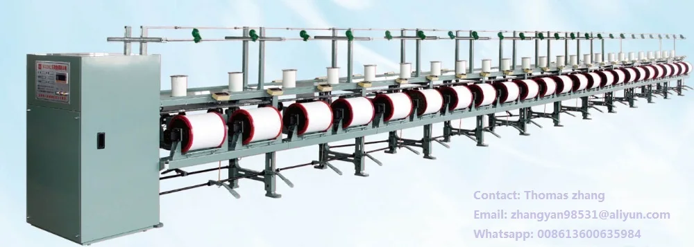 Computerized Digital Controlled High Speed Jumbo Cone Winder